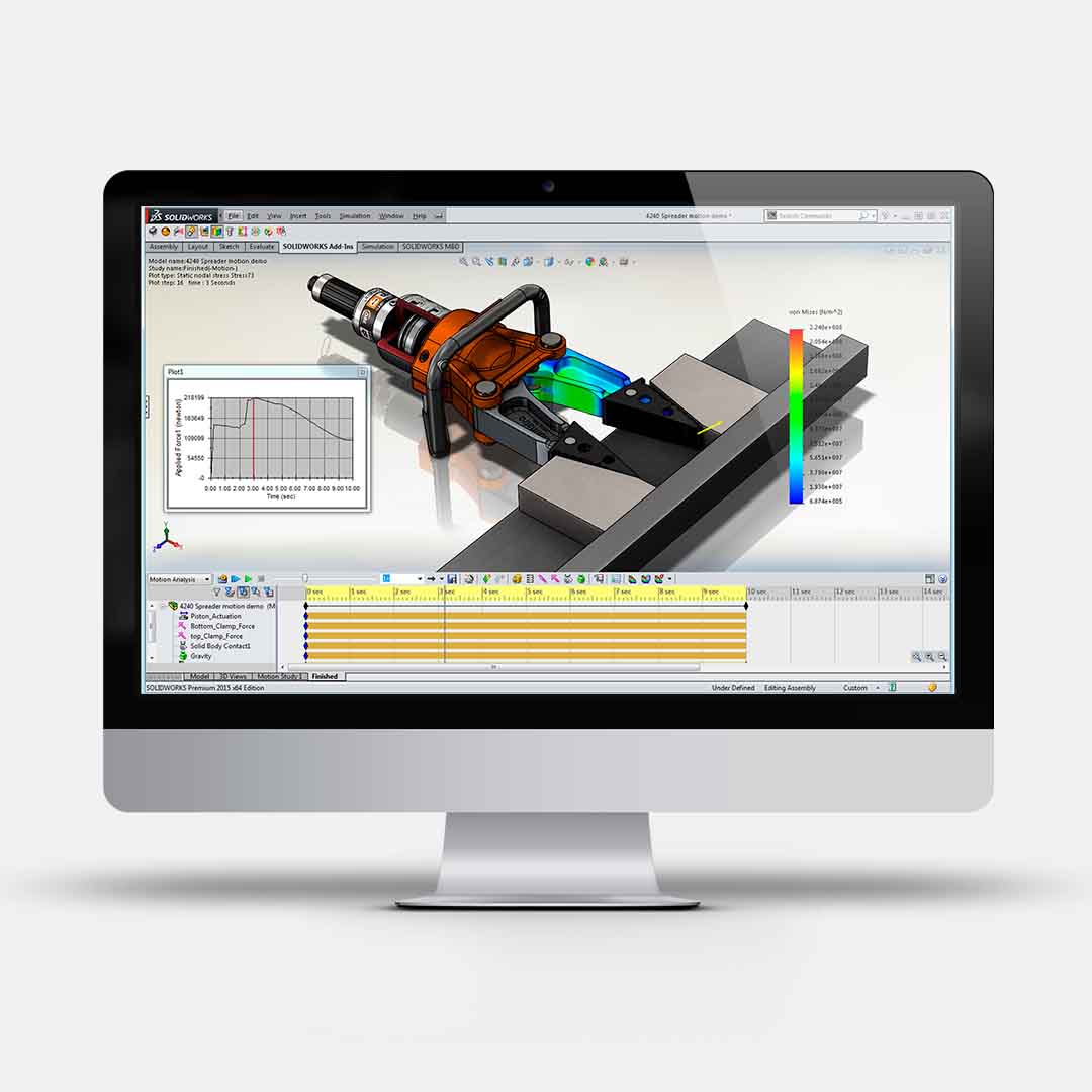 SOLIDWORKS Simulation FEA – UVW