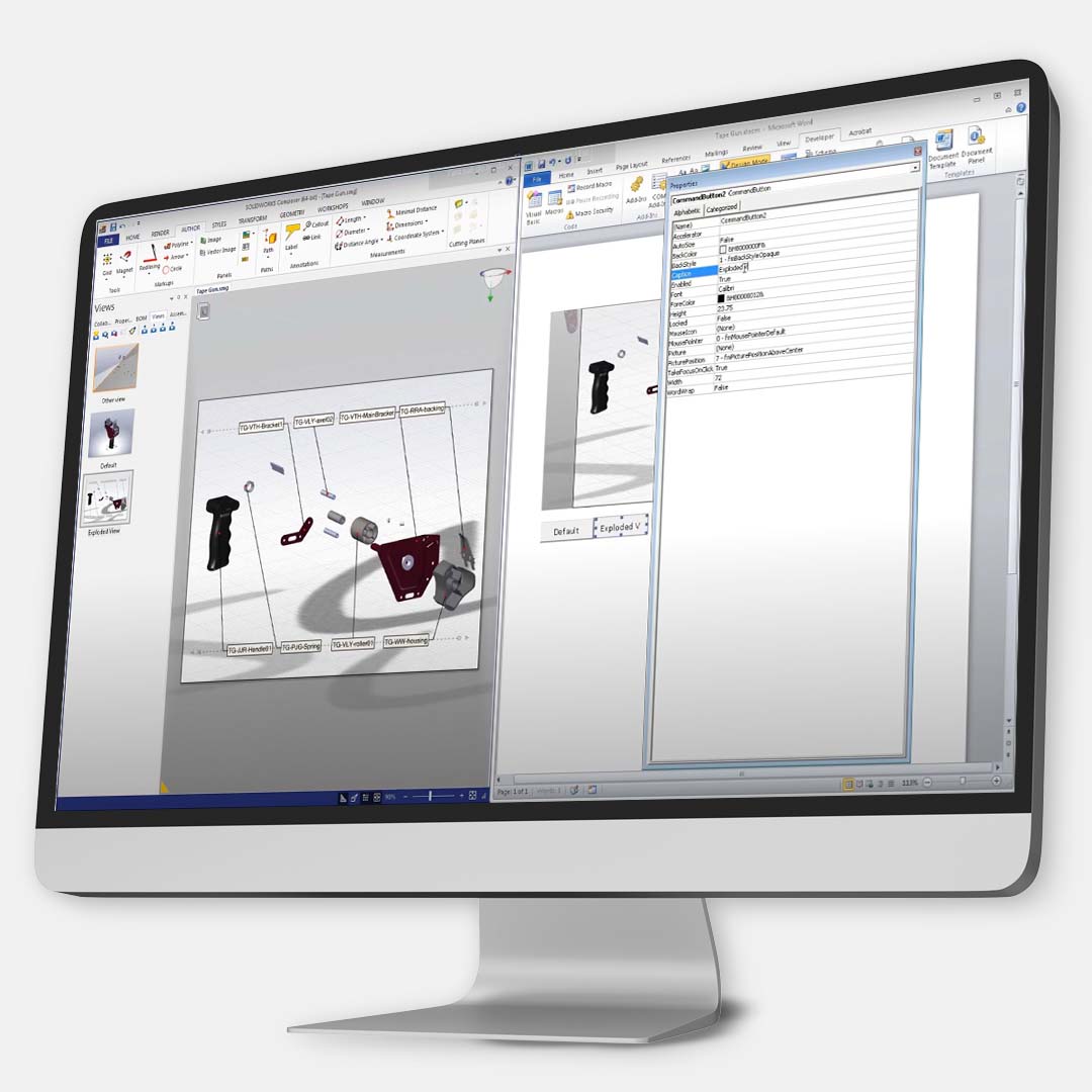 SOLIDWORKS Composer – UVW